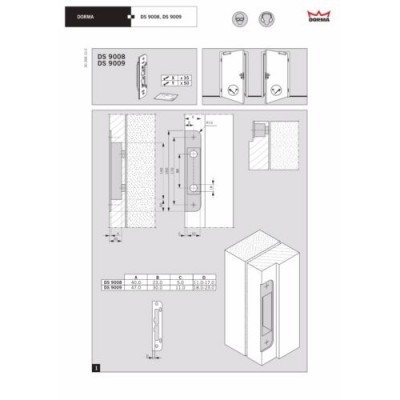 Lock Dorma DL 712 | For exterior doors locks